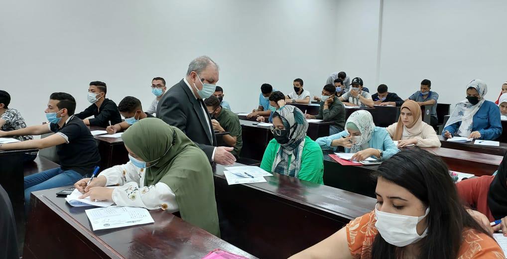 The President of Bani Sweif Technological University continues to check ...