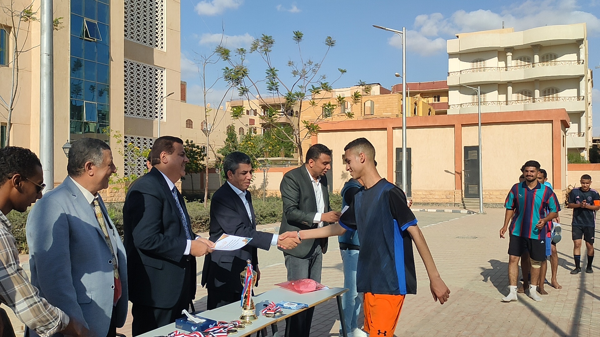 President of Beni Suef Technological University Attends University ...